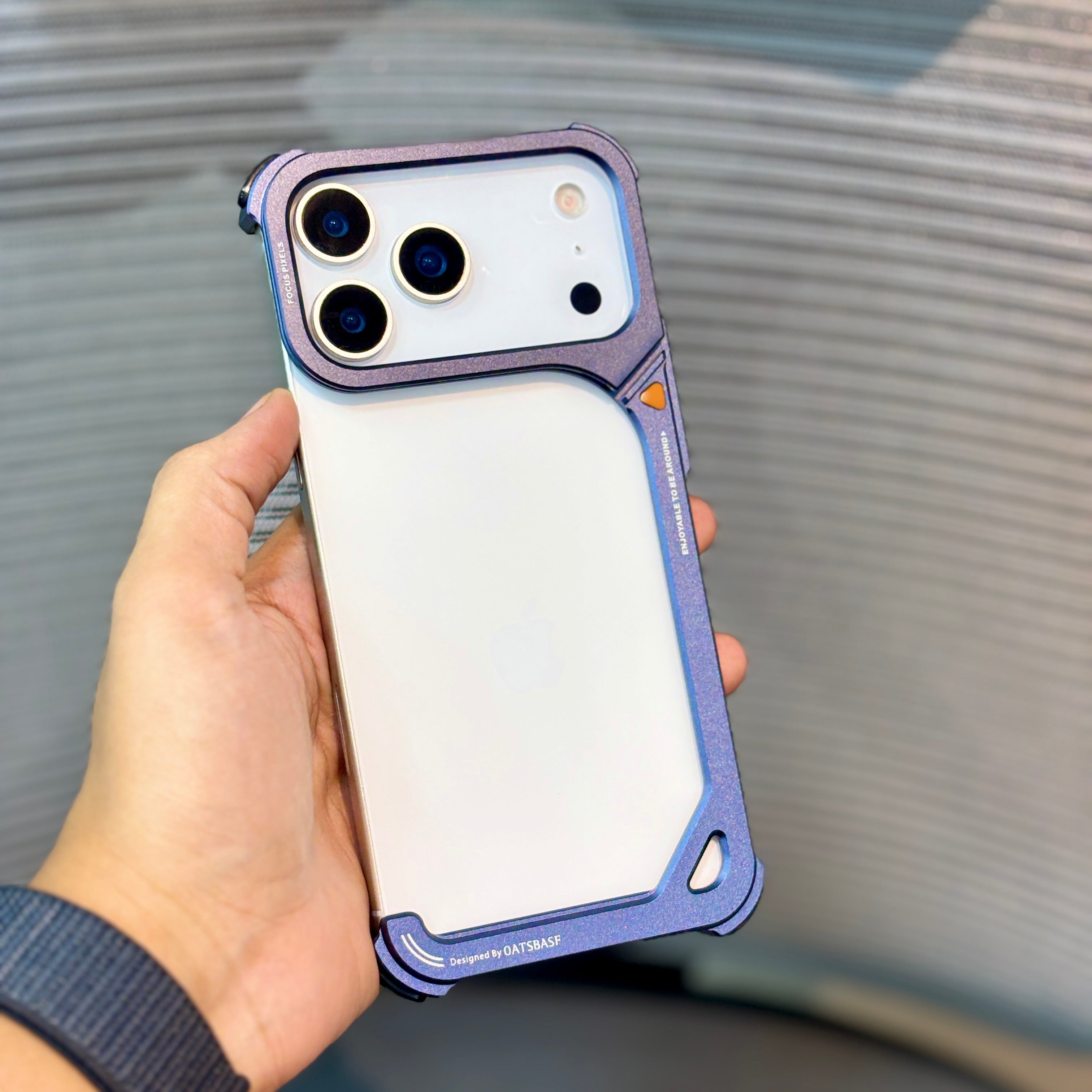 ShowCase Metal Bumper Stand iPhone 17 Pro Max Case – The Phone Co